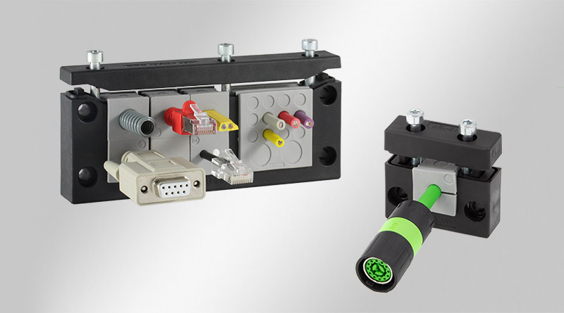 KEL-U | KEL-E split cable entry frames for cables with connectors / IP54 / UL Type 12